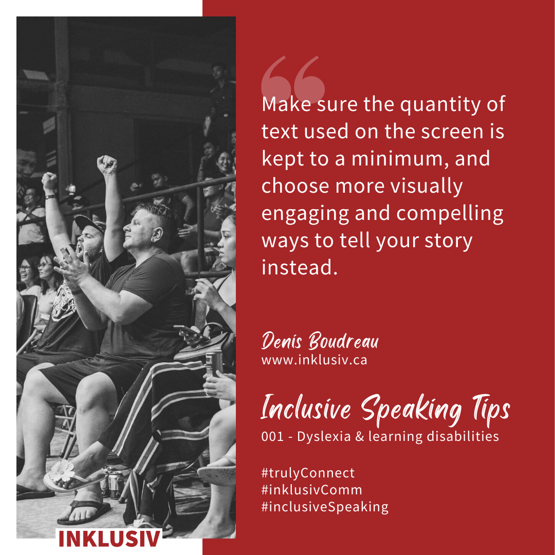 Inclusive Speaking Tip #001 - Inklusiv Communication