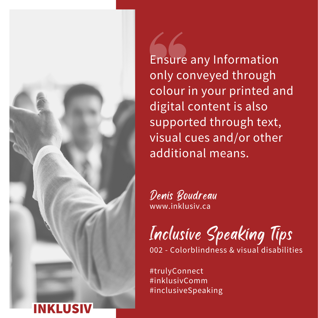 Inclusive Speaking Tip #002 - Inklusiv Communication