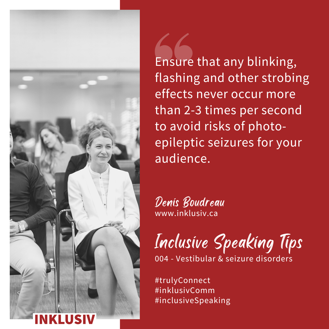 Inclusive Speaking Tip #004 - Inklusiv Communication