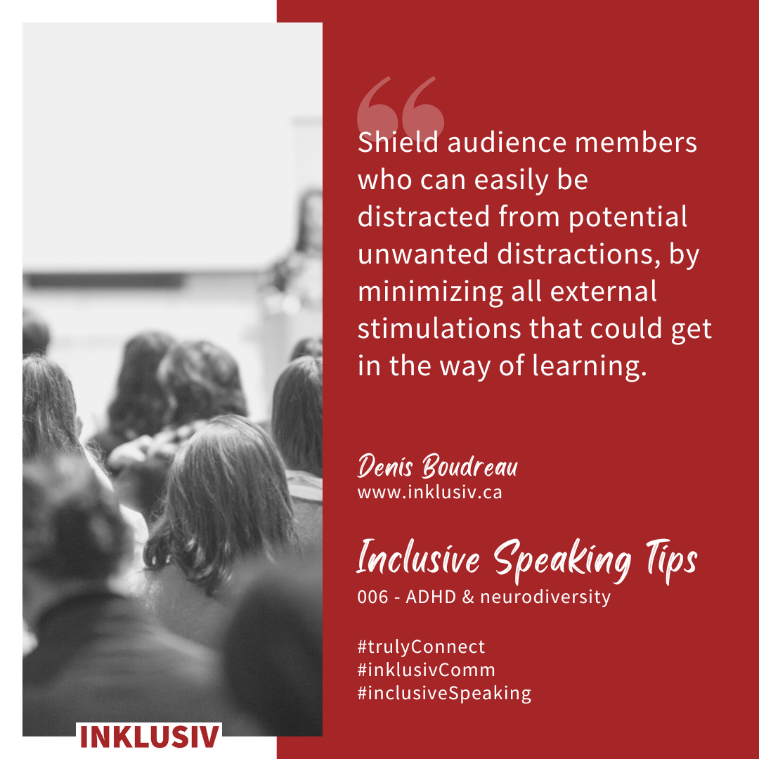 Inclusive Speaking Tip #006 - Inklusiv Communication