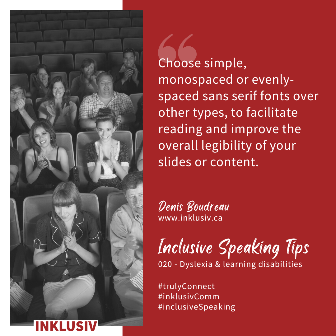 Inclusive Speaking Tip #020 - Inklusiv Communication
