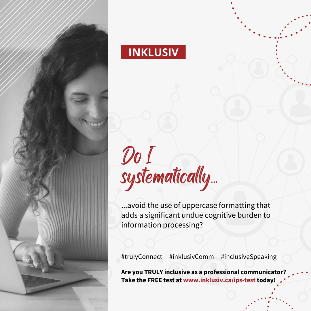 IPS Self-Assessment #023 - Inklusiv Communication