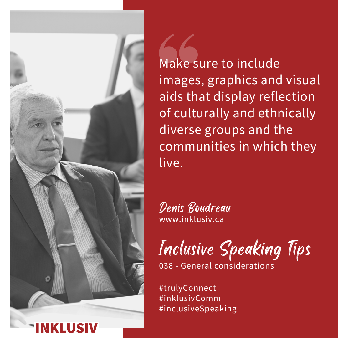 Inclusive Speaking Tip #038 - Inklusiv Communication