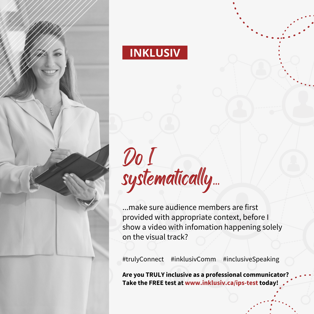 IPS Self-Assessment #056 - Inklusiv Communication