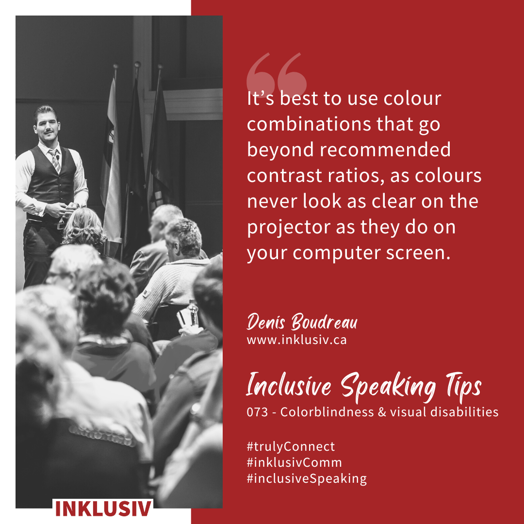Inclusive Speaking Tip #073 - Inklusiv Communication