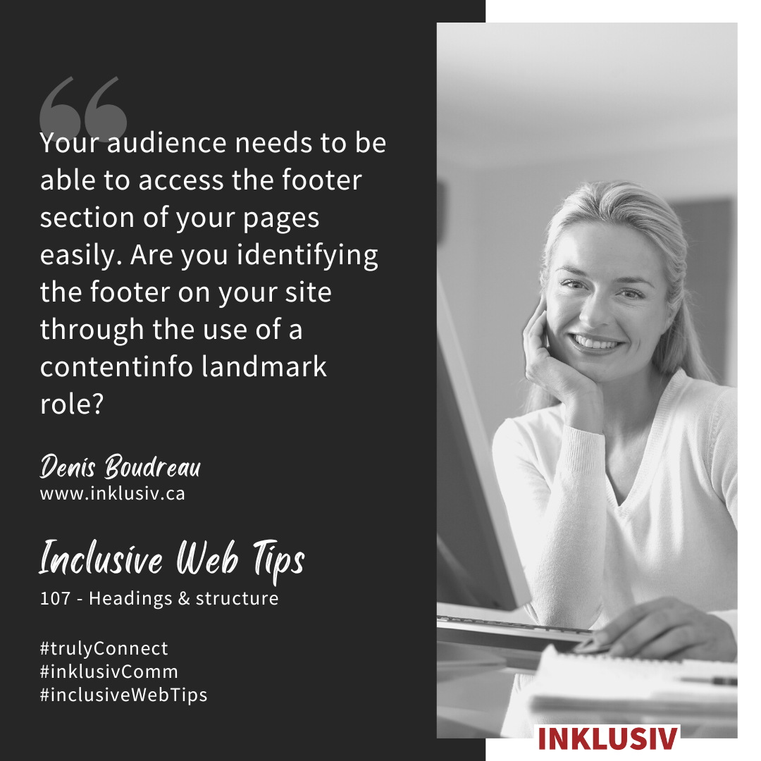 Inclusive Web Tip #107 - Inklusiv Communication