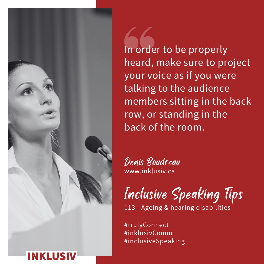 Inclusive Speaking Tip #113 - Inklusiv Communication