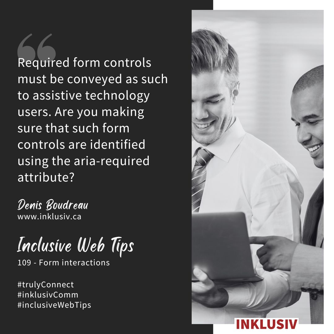 Inclusive Web Tip #109 - Inklusiv Communication